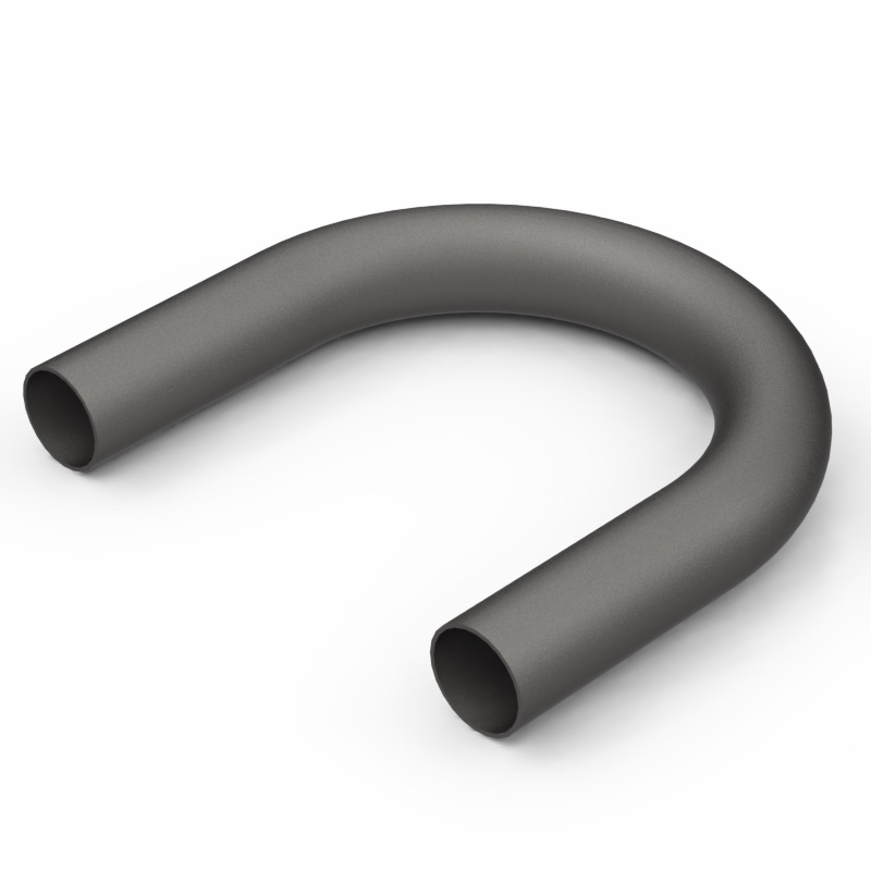 35.0mm OD - U bend - 101mm CLR - Mild Steel Mandrel Bend | Autobend Web ...