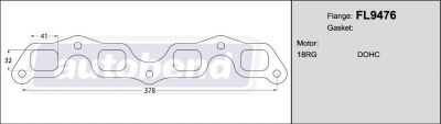 Toyota 18RG DOHC Header Flange | Autobend Web Store
