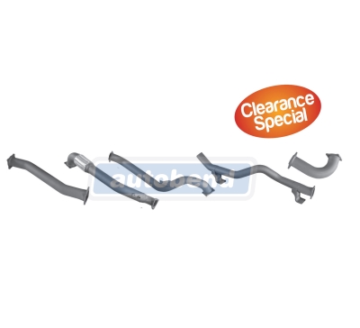 Toyota Landcruiser 79 Series - 76mm Turbo back pipe only | Autobend Web ...